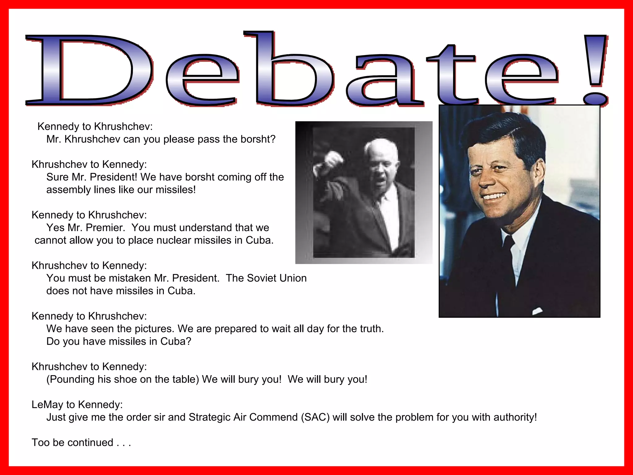 Cold war example powerpoint a model for students! | PPT