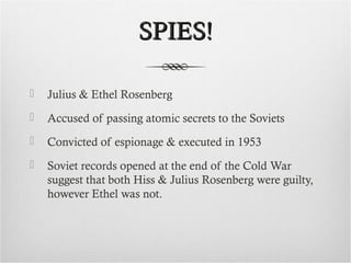 Cold War Heats Up | PPT | Political Issues & policy | Politics