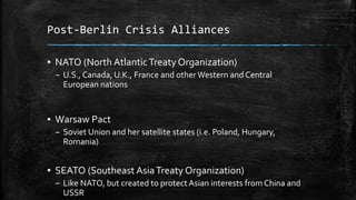 Cold War Alliances and U.S. Policy | PPTX
