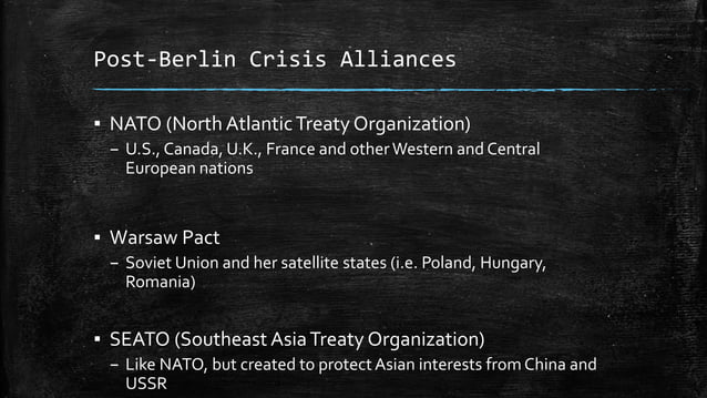 Cold War Alliances and U.S. Policy | PPTX