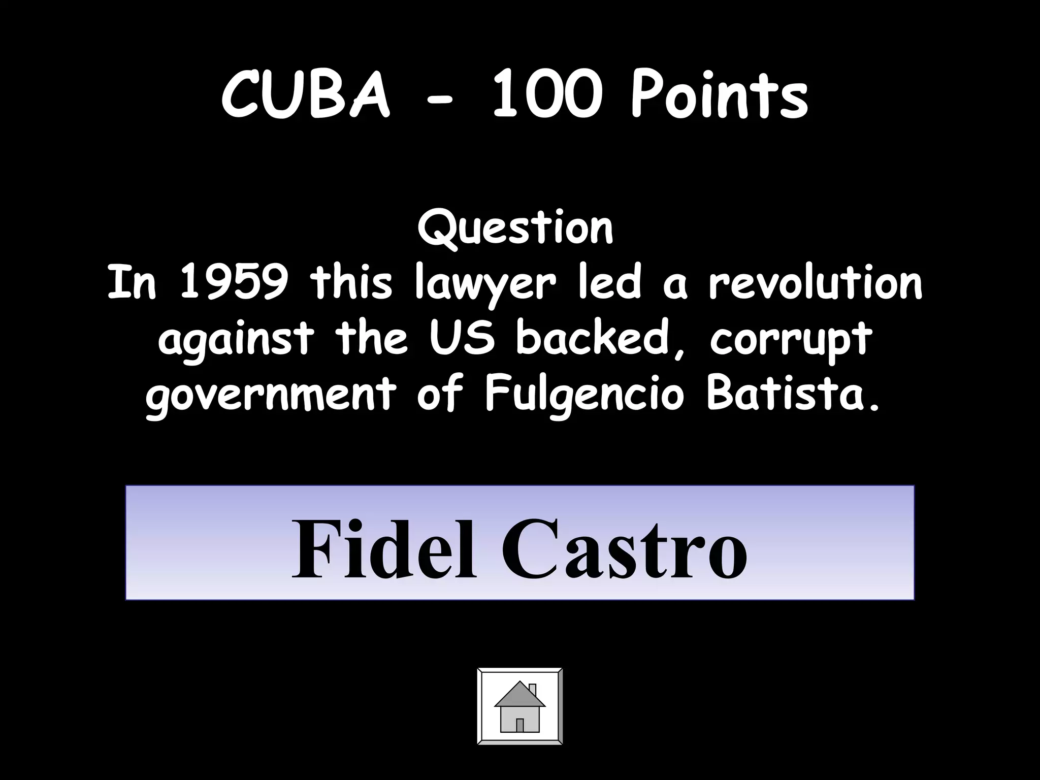 Cold War Jeopardy | PPT | Free Download