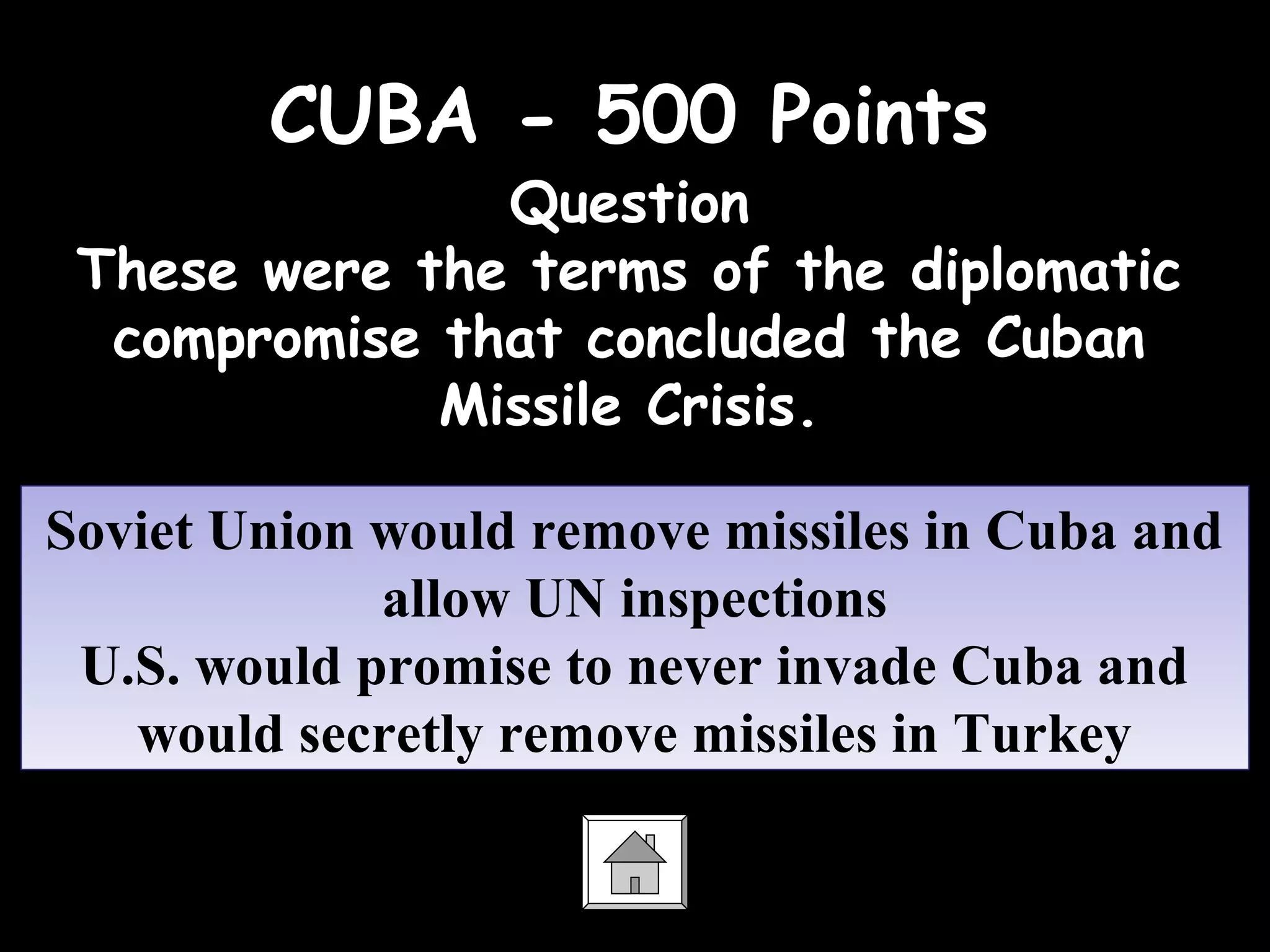 Cold War Jeopardy | PPT | Free Download