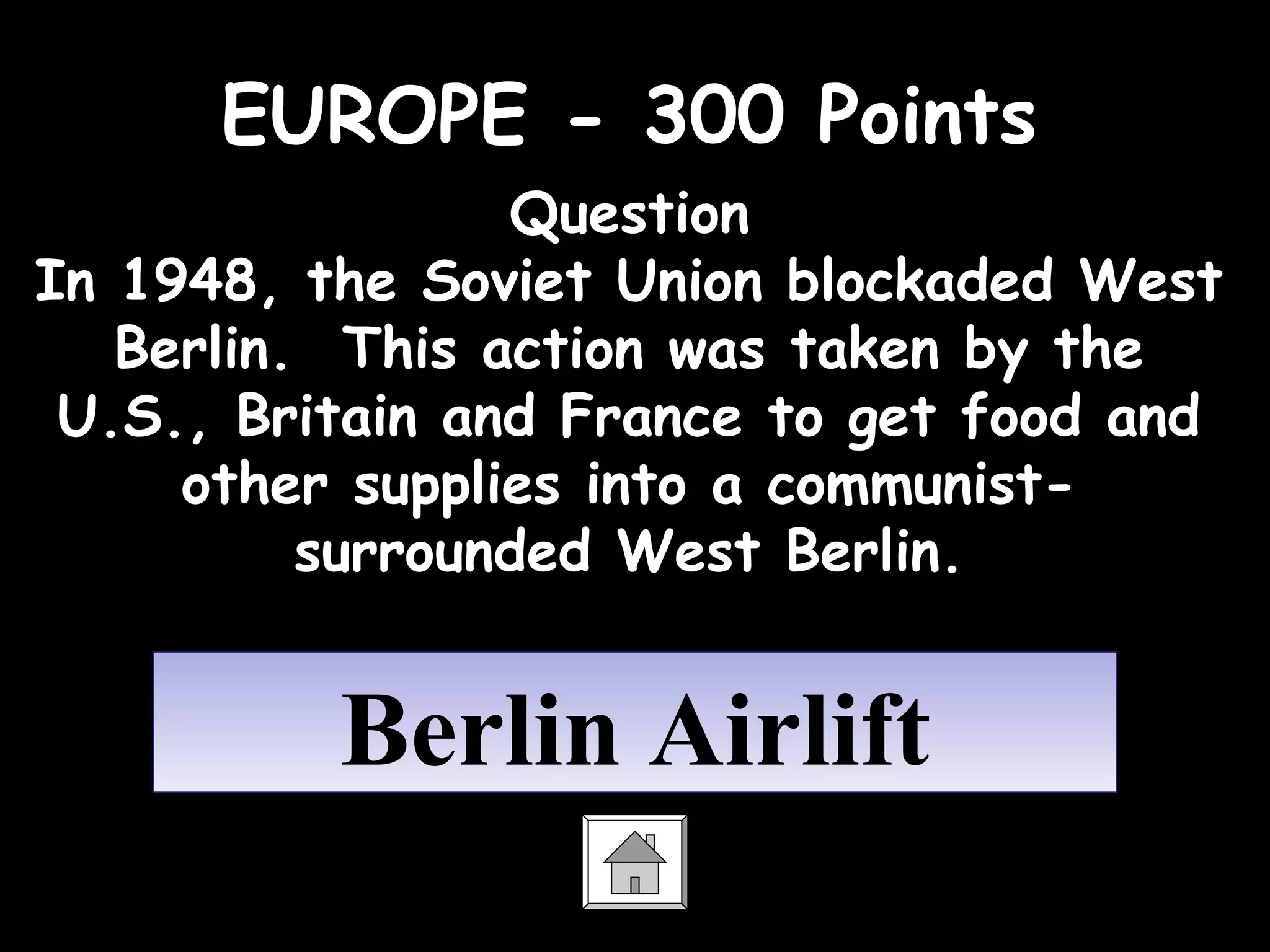 Cold War Jeopardy | PPT