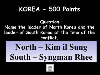 Cold War Jeopardy | PPT