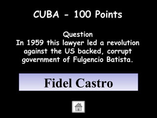 Cold War Jeopardy | PPT | Free Download