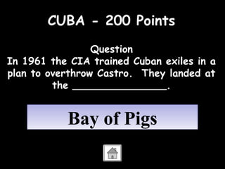 Cold War Jeopardy | PPT | Free Download