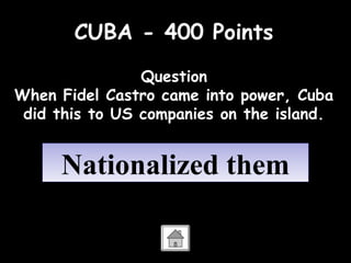 Cold War Jeopardy | PPT