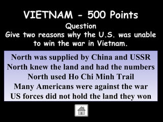 Cold War Jeopardy | PPT | Free Download