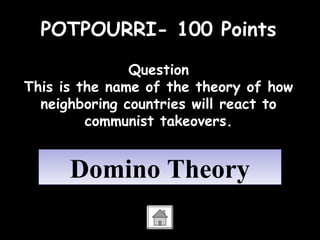 Cold War Jeopardy | PPT