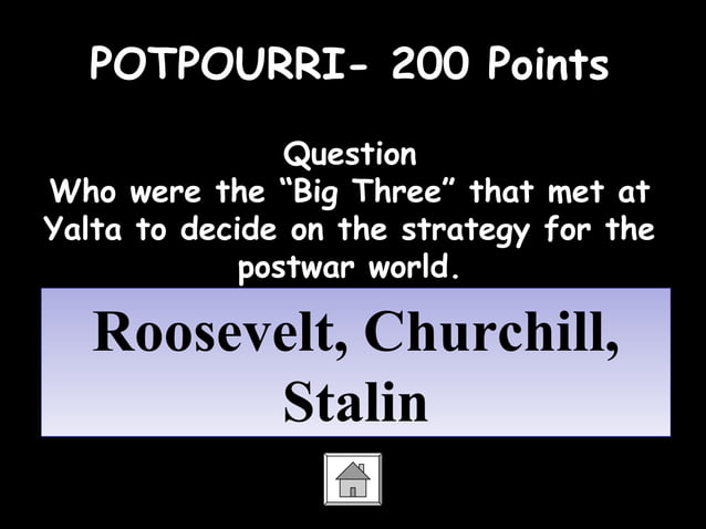 Cold War Jeopardy | PPT