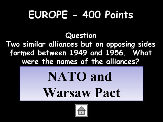 Cold War Jeopardy | PPT | Free Download