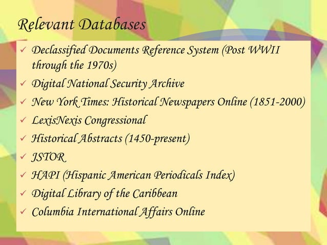 The Cold War in Latin America | PPTX