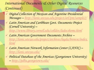 The Cold War in Latin America | PPTX