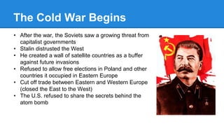 Cold war lecture | PPT