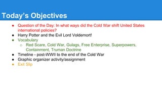 Cold war lecture | PPT