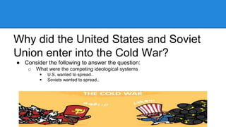 Cold war lecture | PPT
