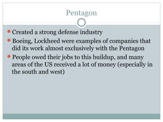 Impact of the Cold War | PPT