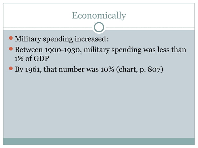 Impact of the Cold War | PPT