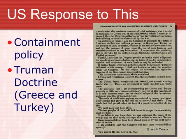 Cold War Origins | PPT | War and Conflicts