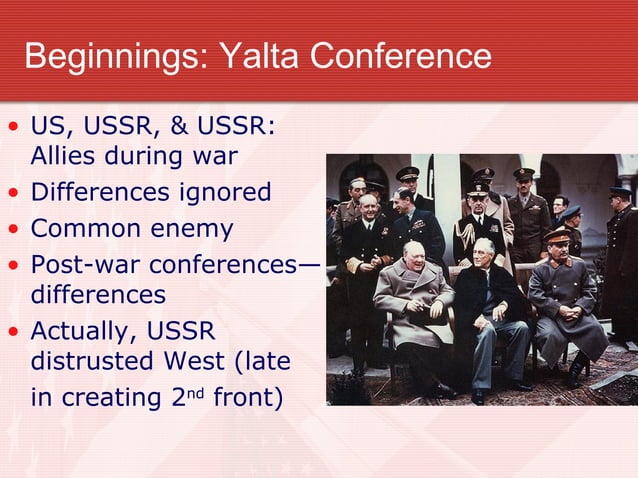 Cold War Origins | PPT | War and Conflicts