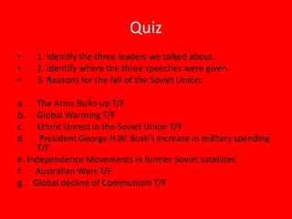 Cold War Power Point 2007 | PPT