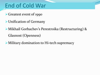 Cold War: The war that changed the table of international relations | PPTX