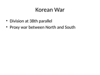 Cold War Presentation High School Powerpoint | PPTX