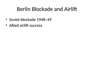 Cold War Presentation High School Powerpoint | PPTX