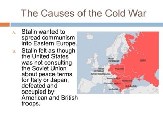 Cold War Project | PPTX