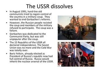 The Cold War Ends | PPT