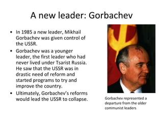 The Cold War Ends | PPT