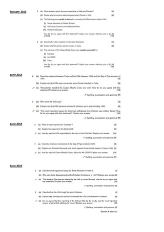 Cold war questions workbook | PDF