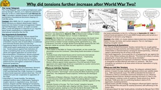 Cold War Revision PPT. For igcse edexcel | PPTX