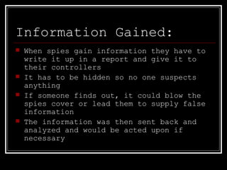 Cold war spies | PPT | War and Conflicts