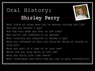 Cold war spies | PPT