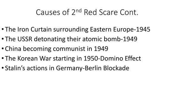 Cold war topics | PPT