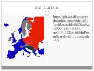 Cold war vocabulary | PPTX