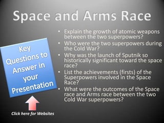 Cold War Web Quest | PPTX