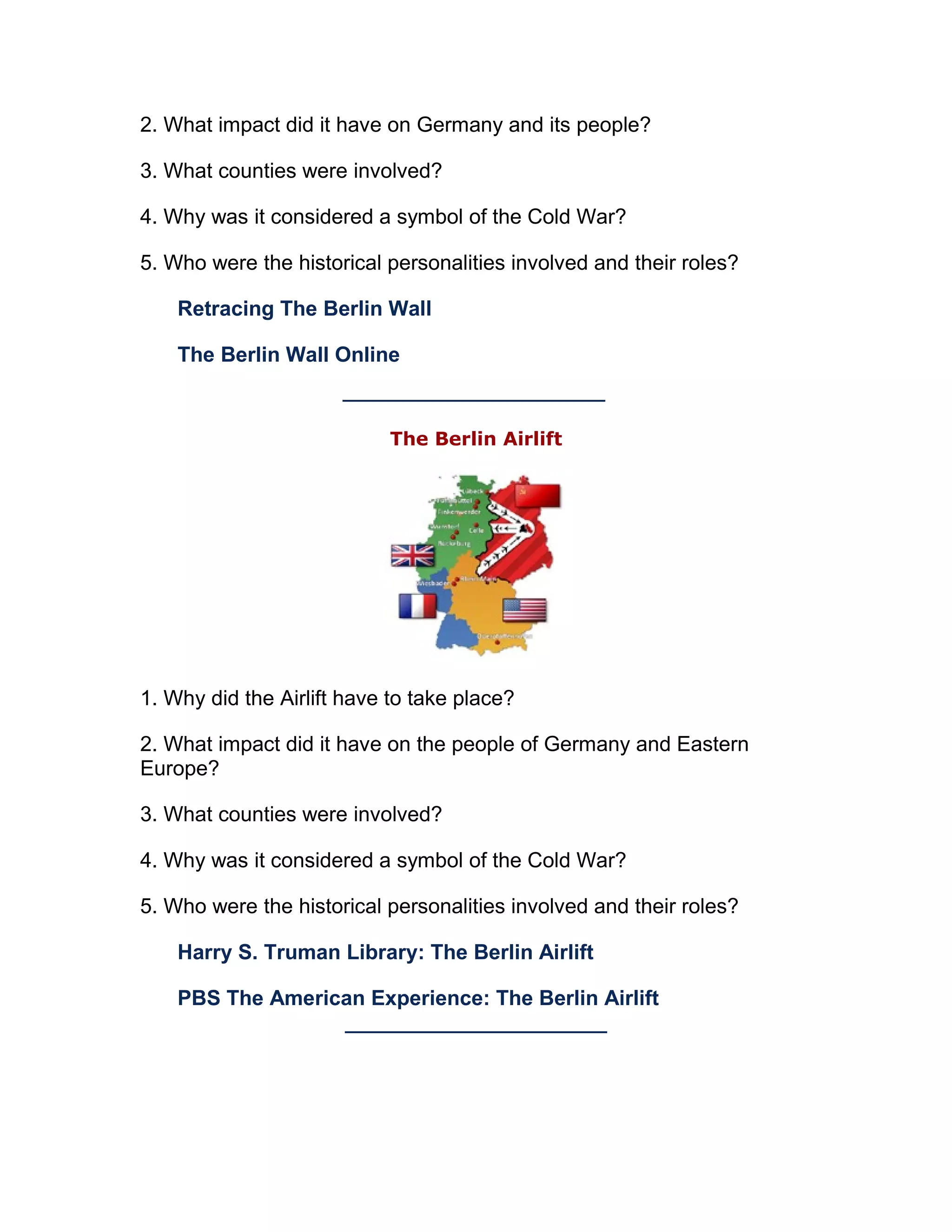 Cold war webquest | DOC