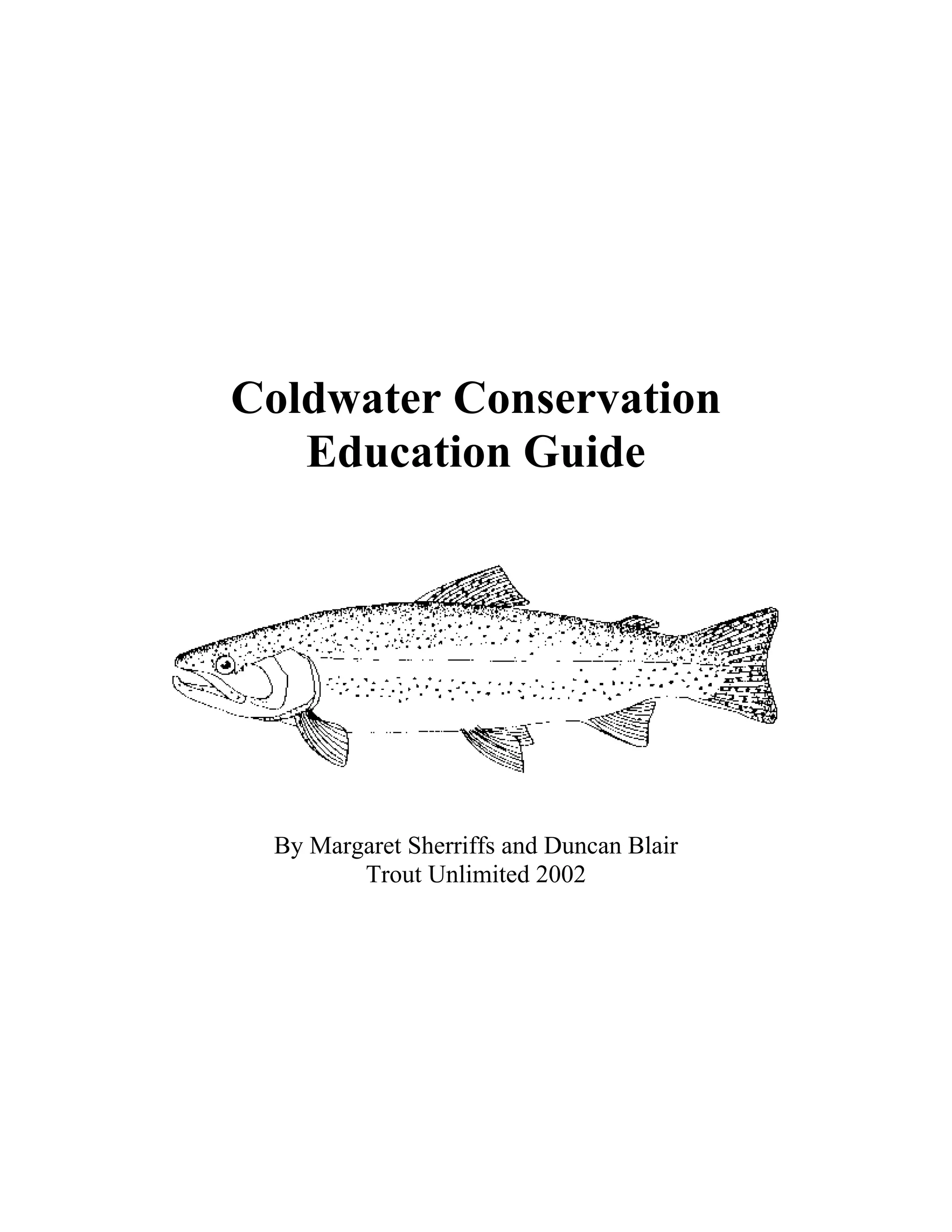 Coldwater Conservation Education Guide | PDF