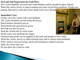 Cold waves tam 2013-30 | PPTX