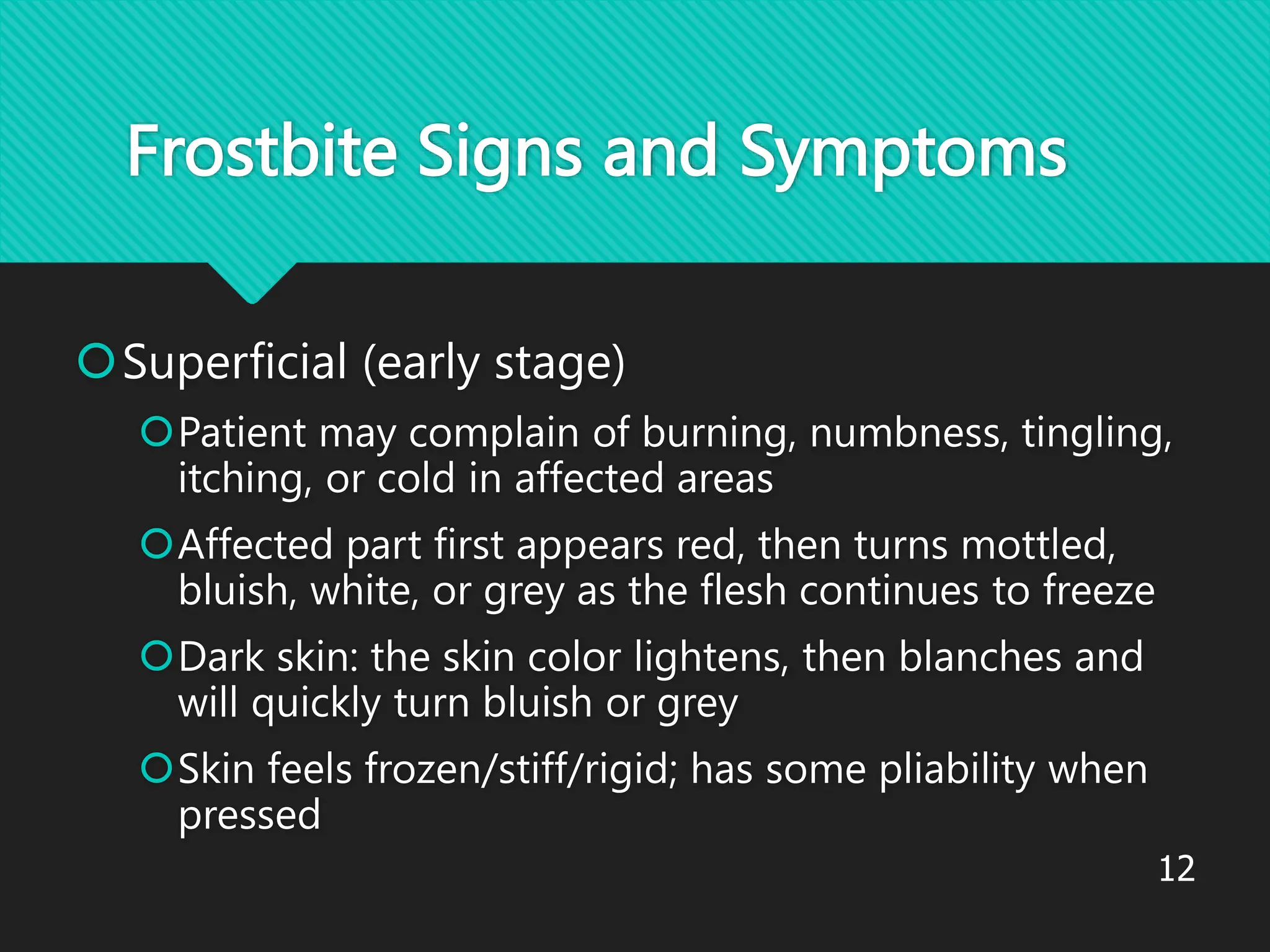 Cold Weather Emergencies.ppt for the patient in distress in cold ...