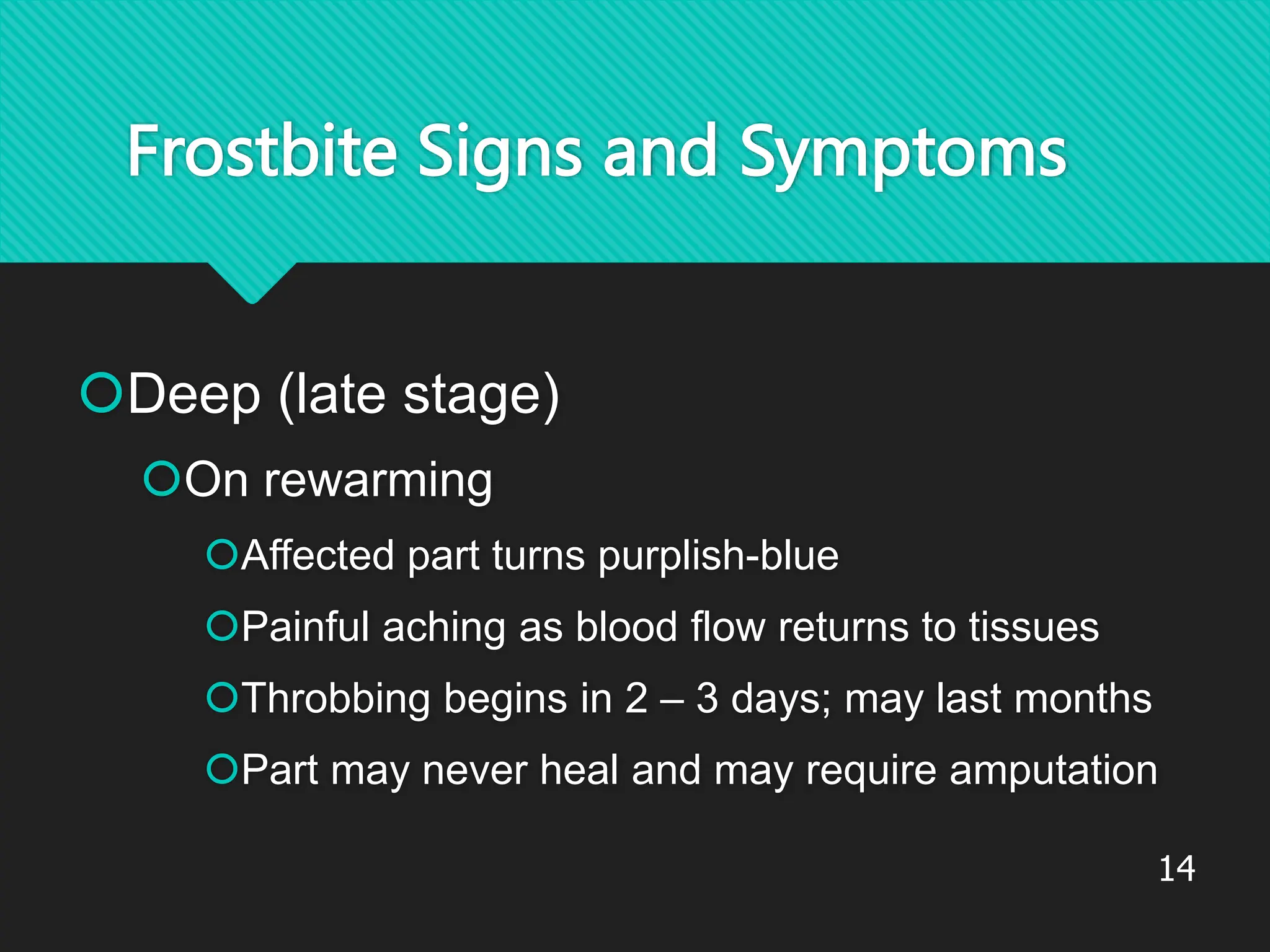 Cold Weather Emergencies.ppt for the patient in distress in cold ...