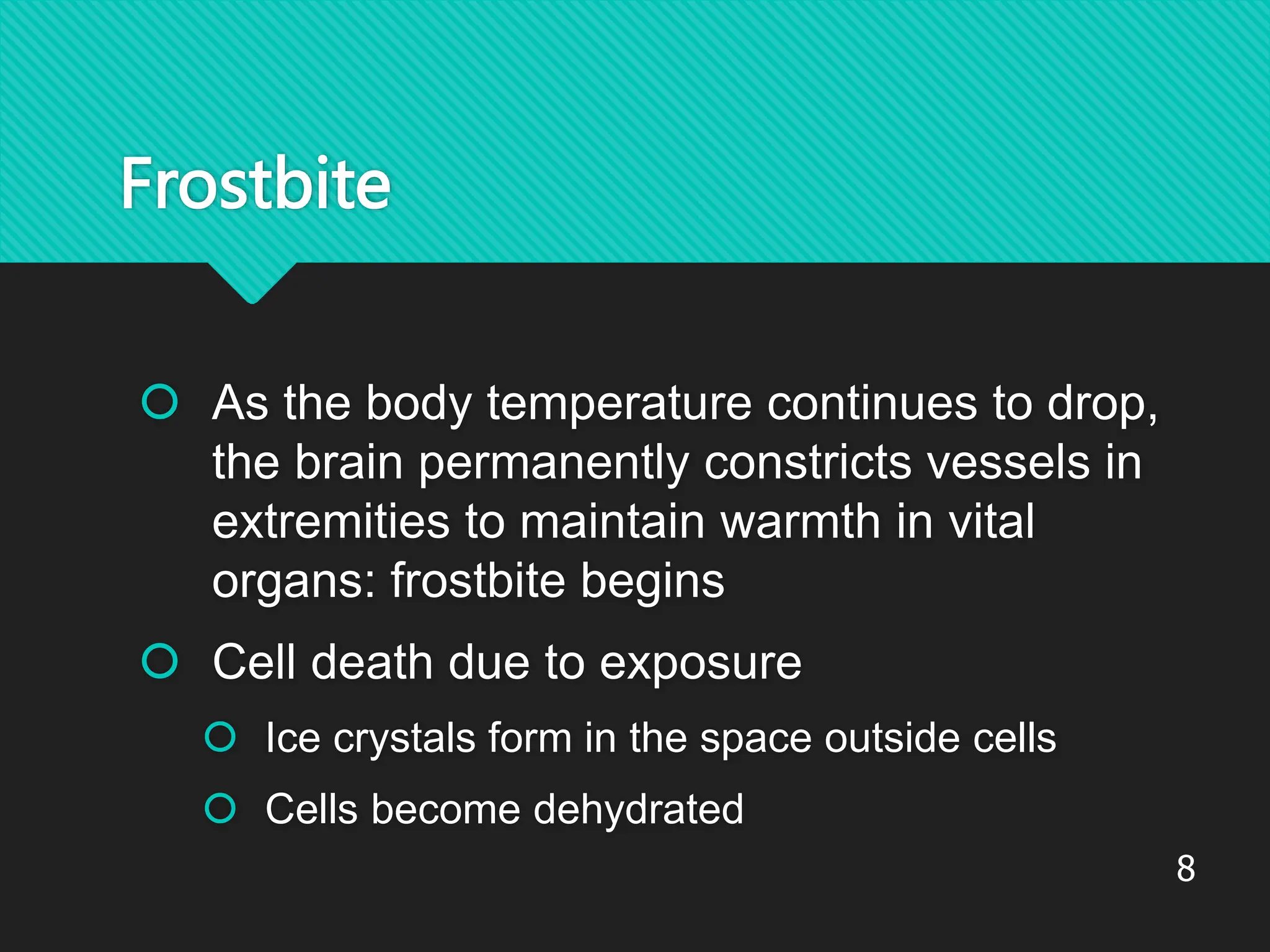 Cold Weather Emergencies.ppt for the patient in distress in cold ...