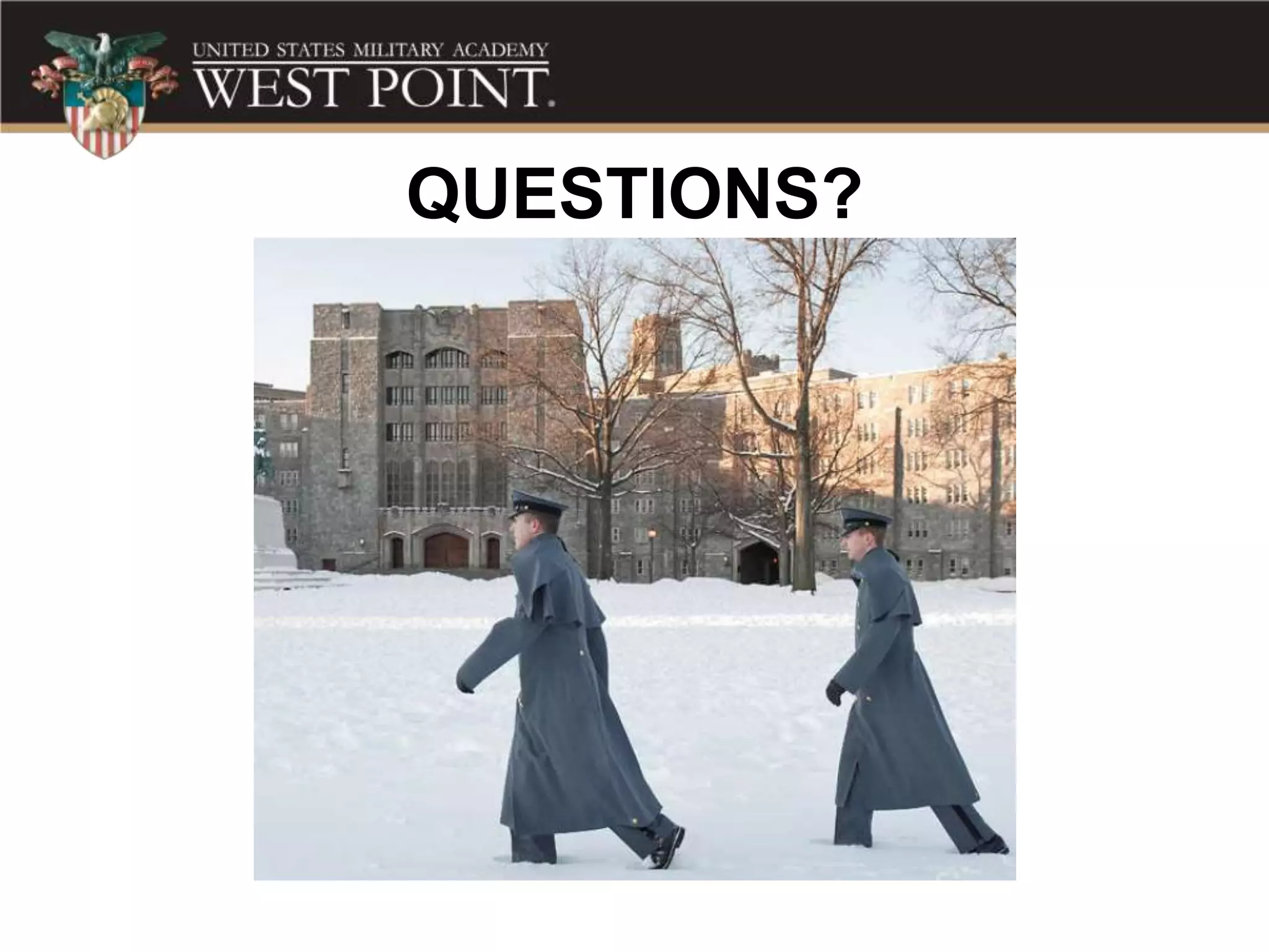 Cold weather injury training, U.S. Army Garrison West Point | PPTX