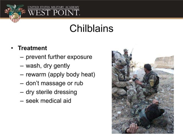Cold weather injury training, U.S. Army Garrison West Point | PPTX