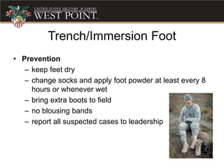 Cold weather injury training, U.S. Army Garrison West Point | PPTX