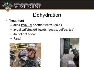Cold weather injury training, U.S. Army Garrison West Point | PPTX