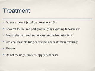 Cold Weather Injuries (Military) | PPT