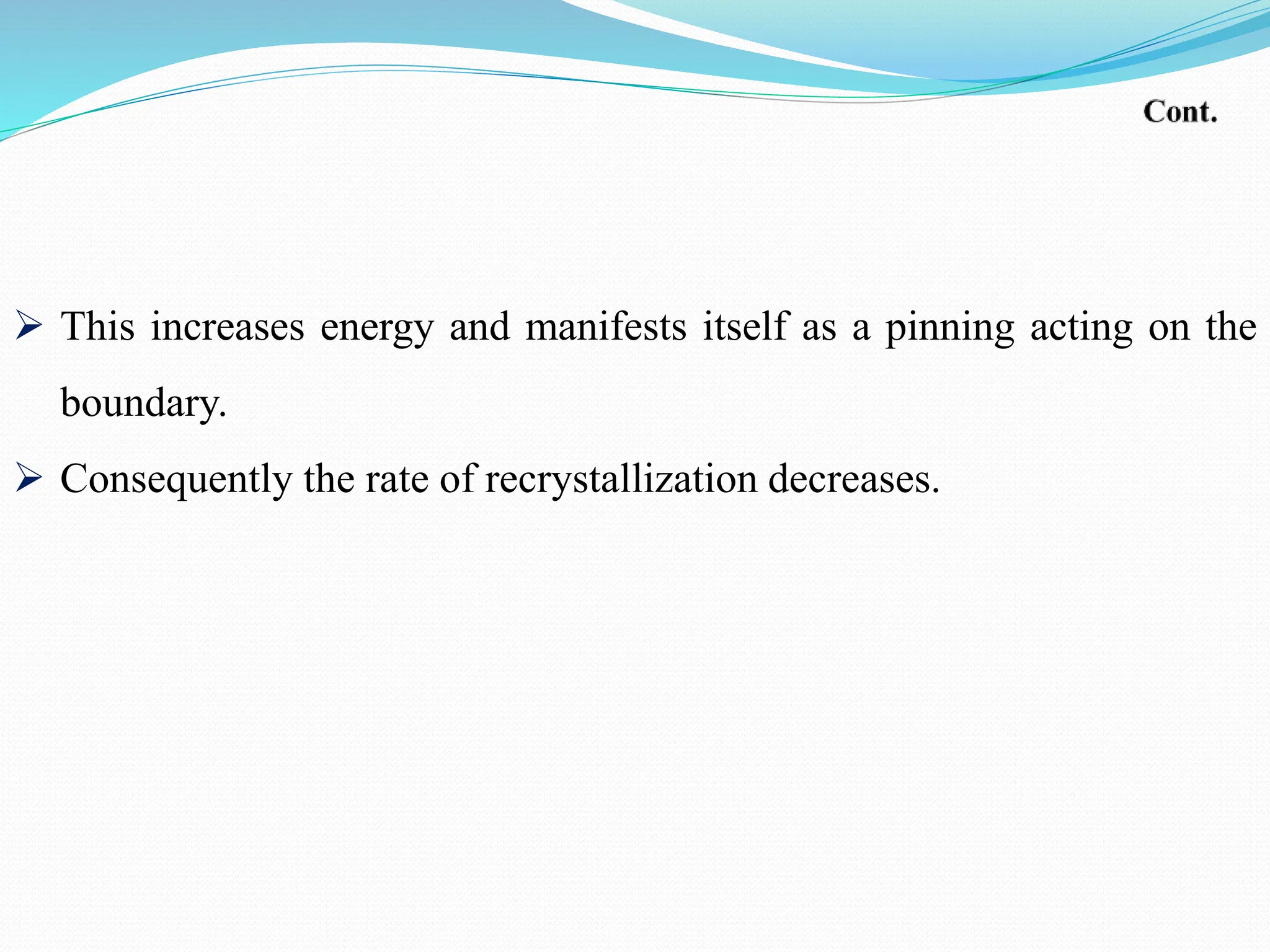 Cold Work And Annealing Recovery Recrystallization And Grain Growth Pptx